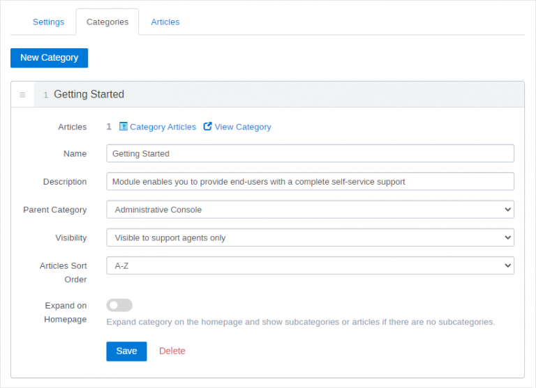 Knowledge Base Module – FreeScout