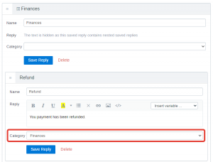 Saved Replies Module – FreeScout