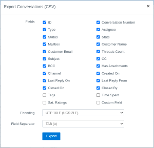 Export Conversations Module – FreeScout