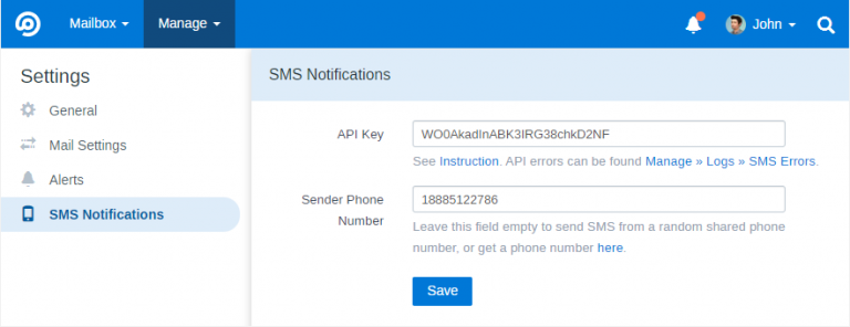 SMS Notifications Module – FreeScout